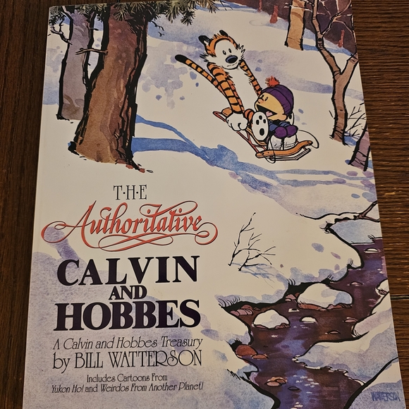 Other | The Authoritative Calvin And Hobbes Book | Poshmark